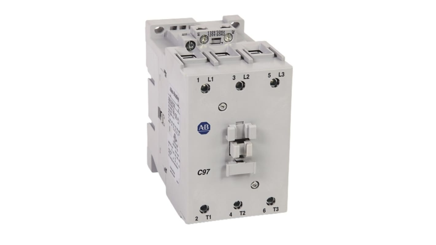 100-C97KF00 | Rockwell Automation IEC 100-C Contactor, 230 V ac Coil, 3 ...