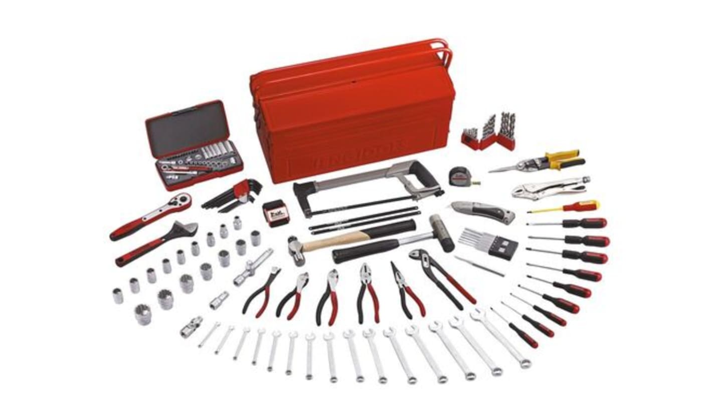 TC144D | Teng Tools 144 Piece Cantilever Box Tool Kit Tool Kit with No ...