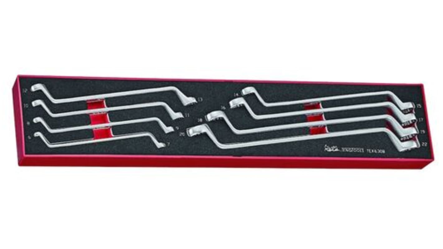 TEX6308 | Teng Tools 8-Piece Spanner Set, 6 x 7 mm, 8 x 9 mm, 10 x 11 ...