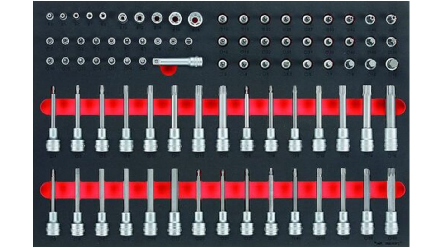 TTESK85 | Teng Tools 85-Piece 1/2 in; 1/4 in; 3/8 in Standard Socket ...