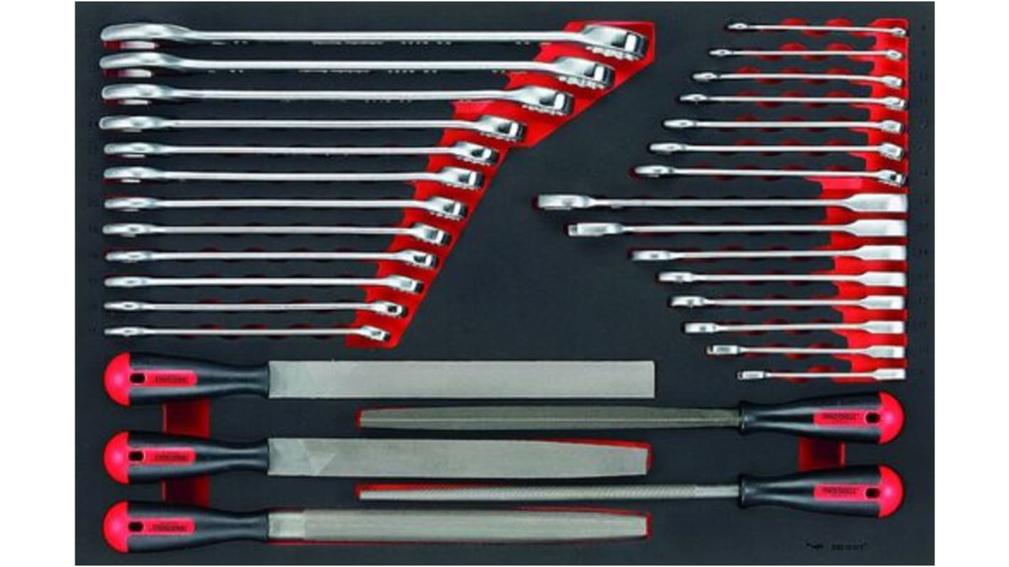 TTEX32 | Teng Tools 32-Piece Spanner Set, 8 mm, 9 mm, 10 mm, 11 mm, 12 ...