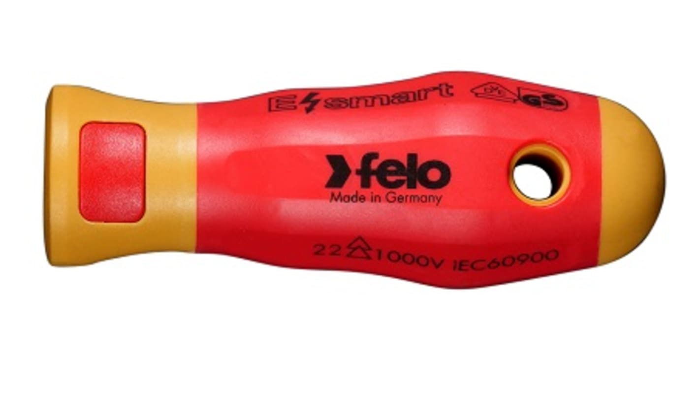 FE06310500 | Felo Insulated Screwdriver Handle, VDE/1000V | RS