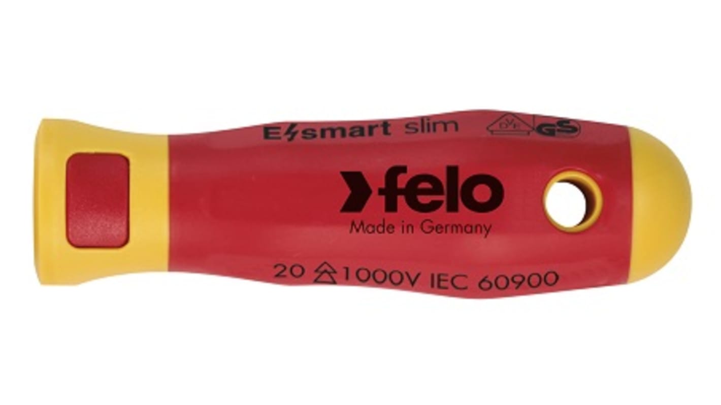 FE06320500 | Felo Insulated Screwdriver Handle, VDE/1000V | RS