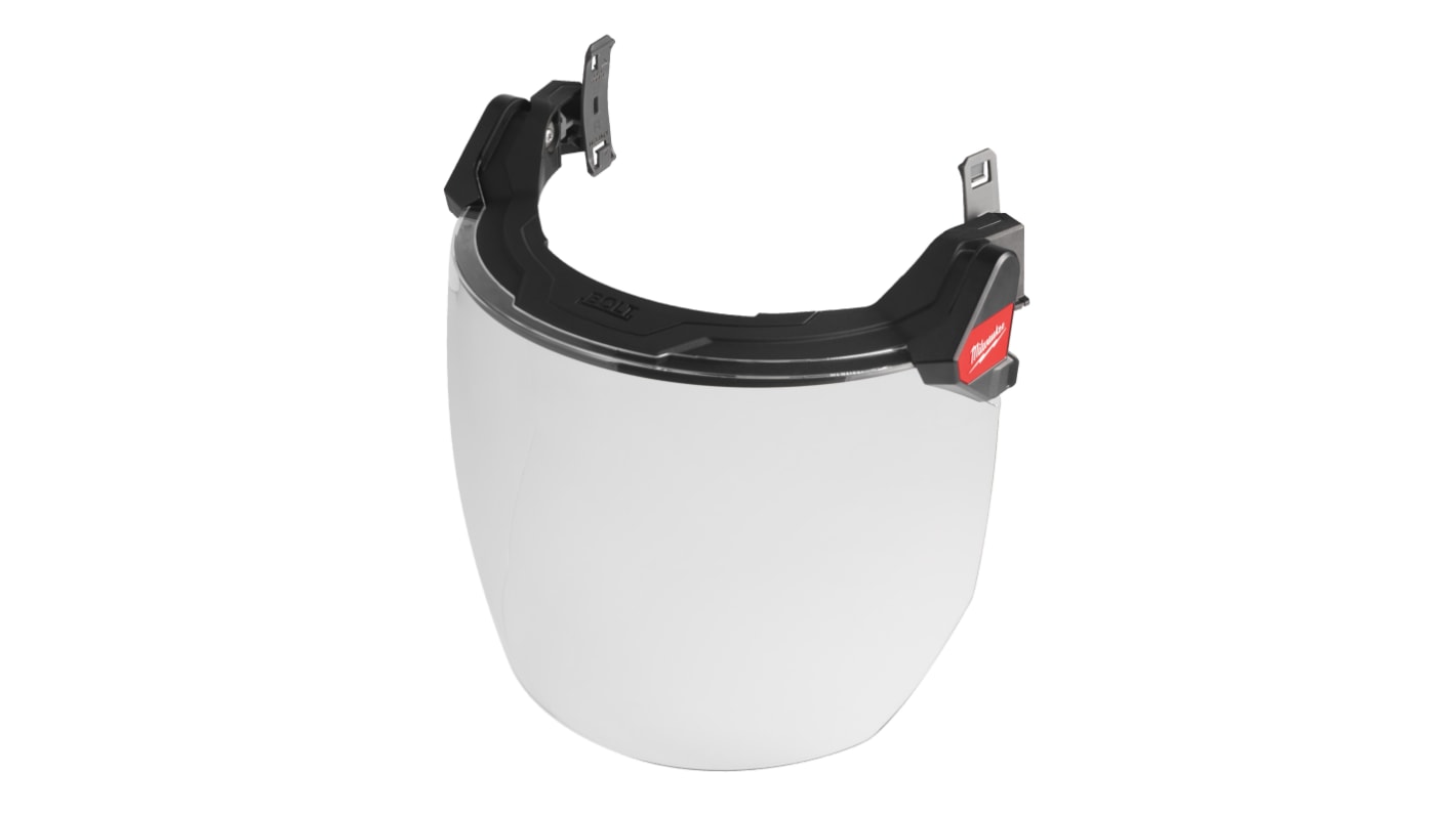 4932479938 | Milwaukee Clear Flip Up PC Face Shield with Face Guard ...
