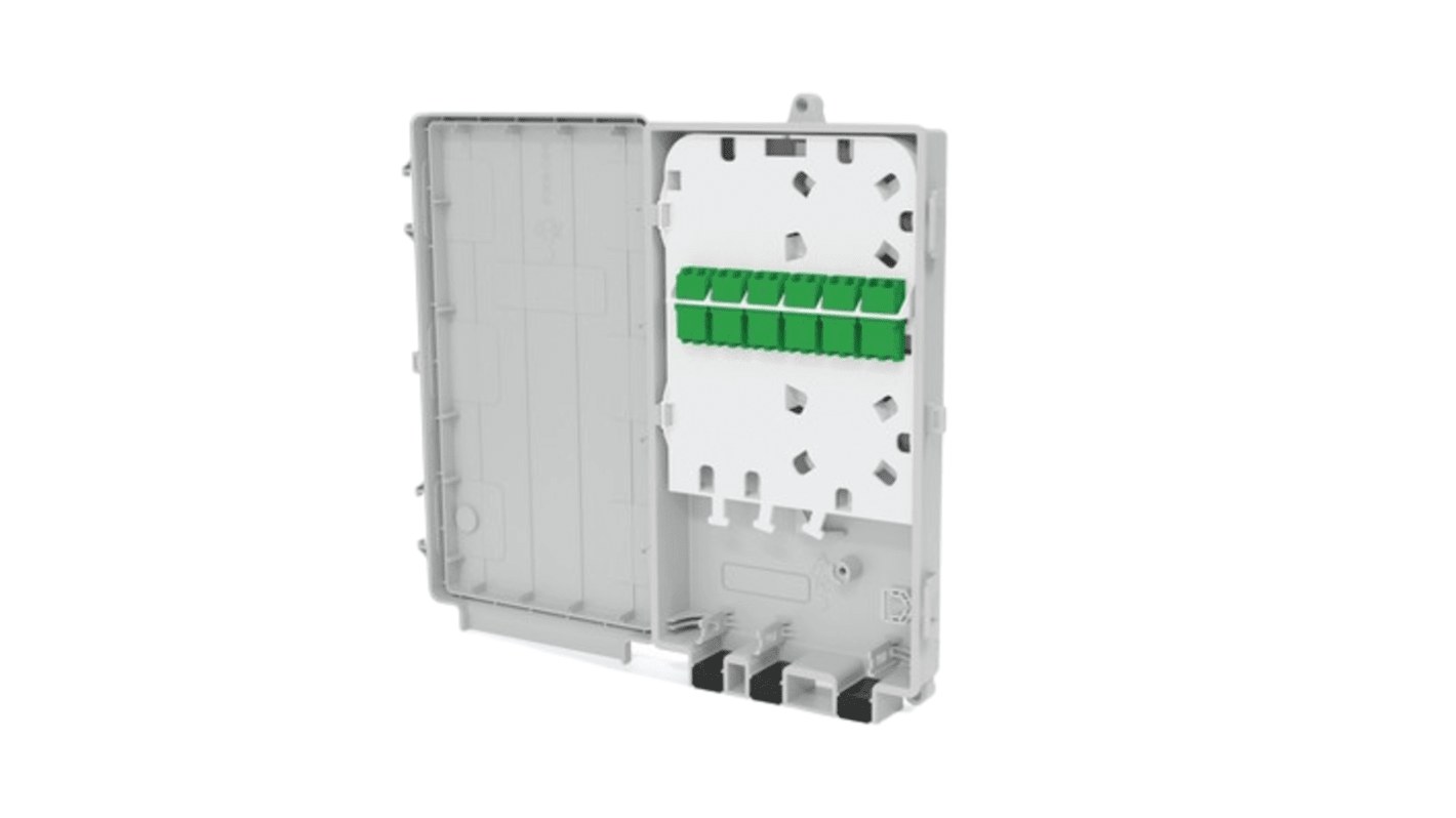 MDU-S1XS-T16AP21X | Patch Panel de fibra óptica, HellermannTyton Connectivity, Dúplex | RS
