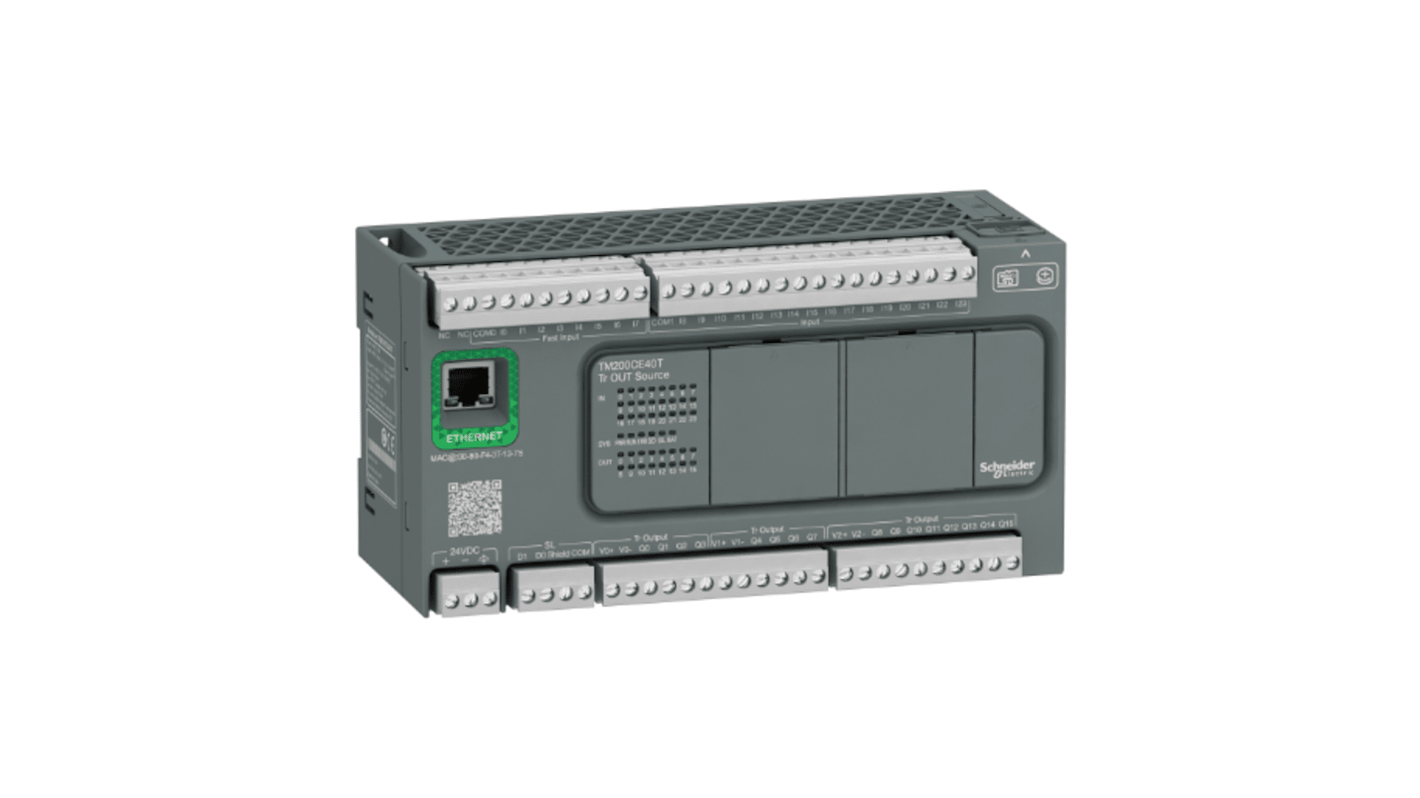 TM200CE40T | Schneider Electric Easy Modicon M200 Series Logic ...