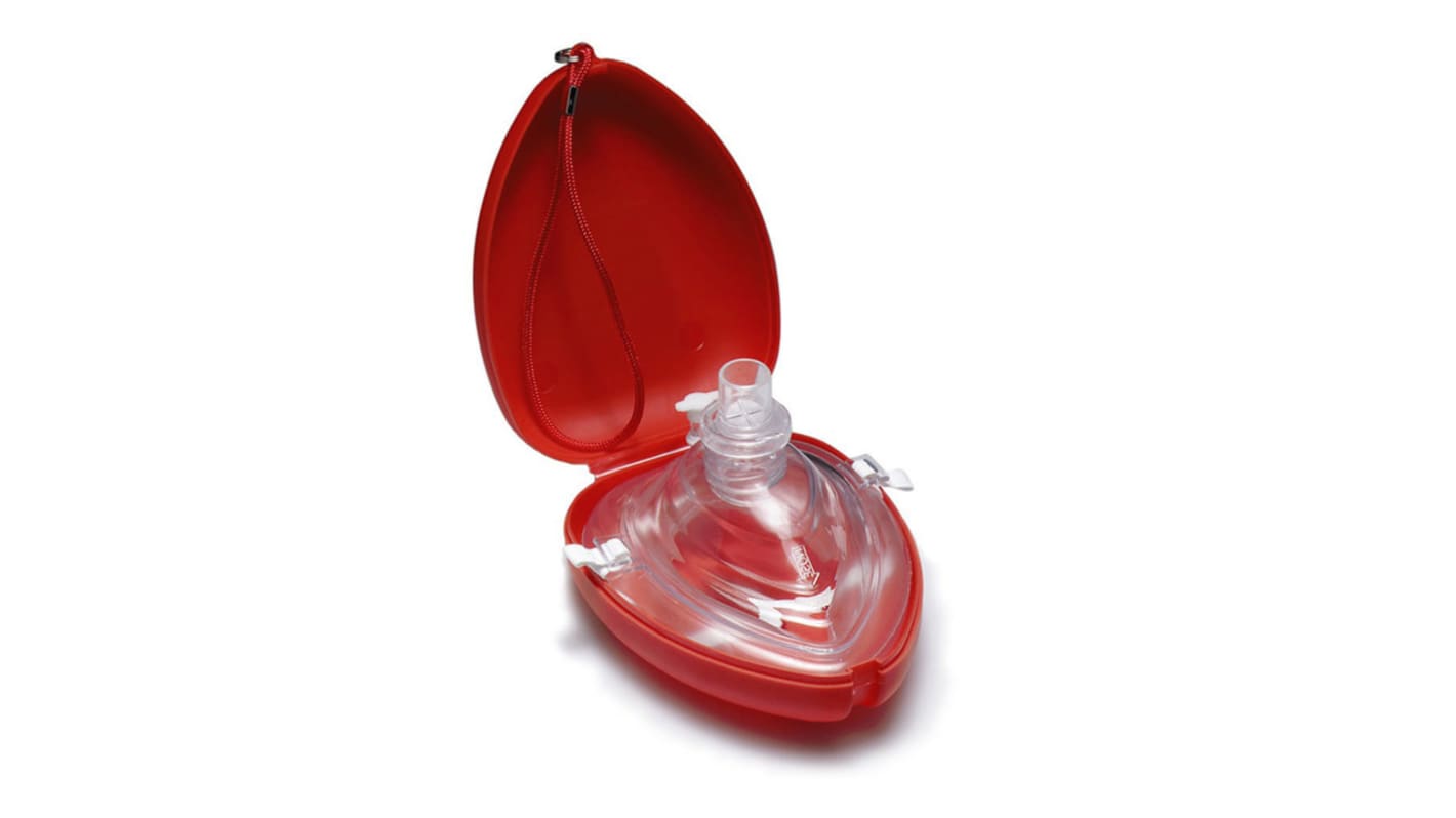 474628 | Crest Medical PVC Red Resuscitation Mask, 1Each Per Package | RS
