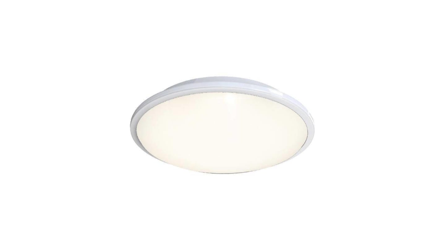 AECLED/W/CCT/M3 | 4lite UK Round LED Lighting Bulkhead, 11 → 25 W, 240 ...