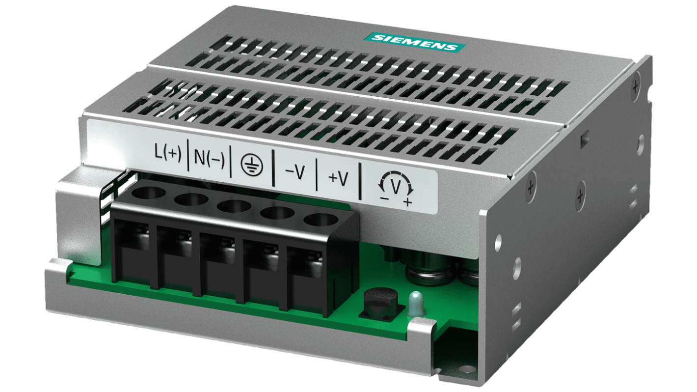 Siemens Switching Power Supply, 6EP1321-1LD01, 12V dc, 3A, 35W, 100 → ...