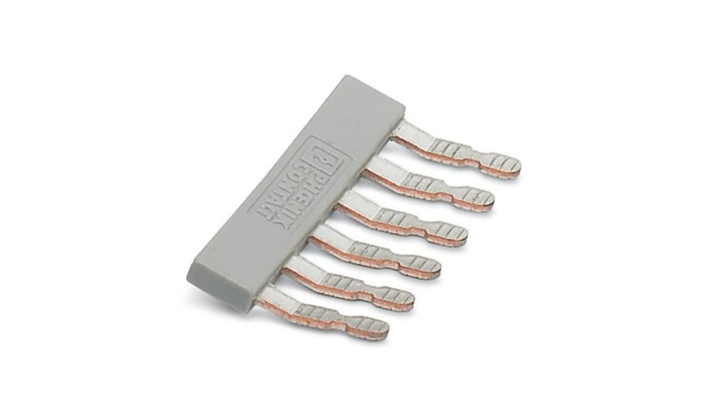 1401187 | Phoenix Contact EB 6- 5 Series Insertion Bridge for Use with ...