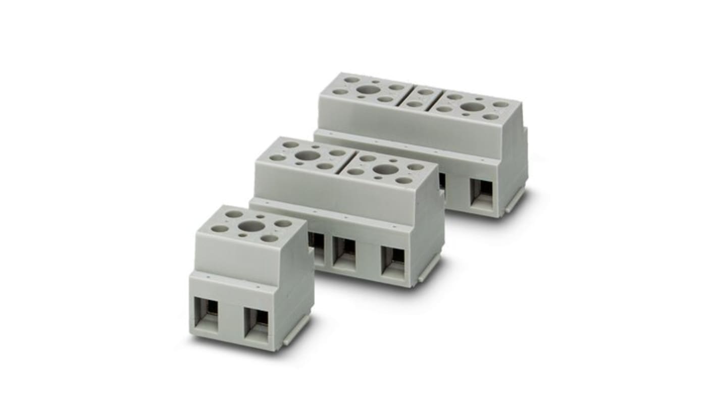 2716732 | Phoenix Contact G 10/ 5 Series Grey Terminal Block, 10mm² ...