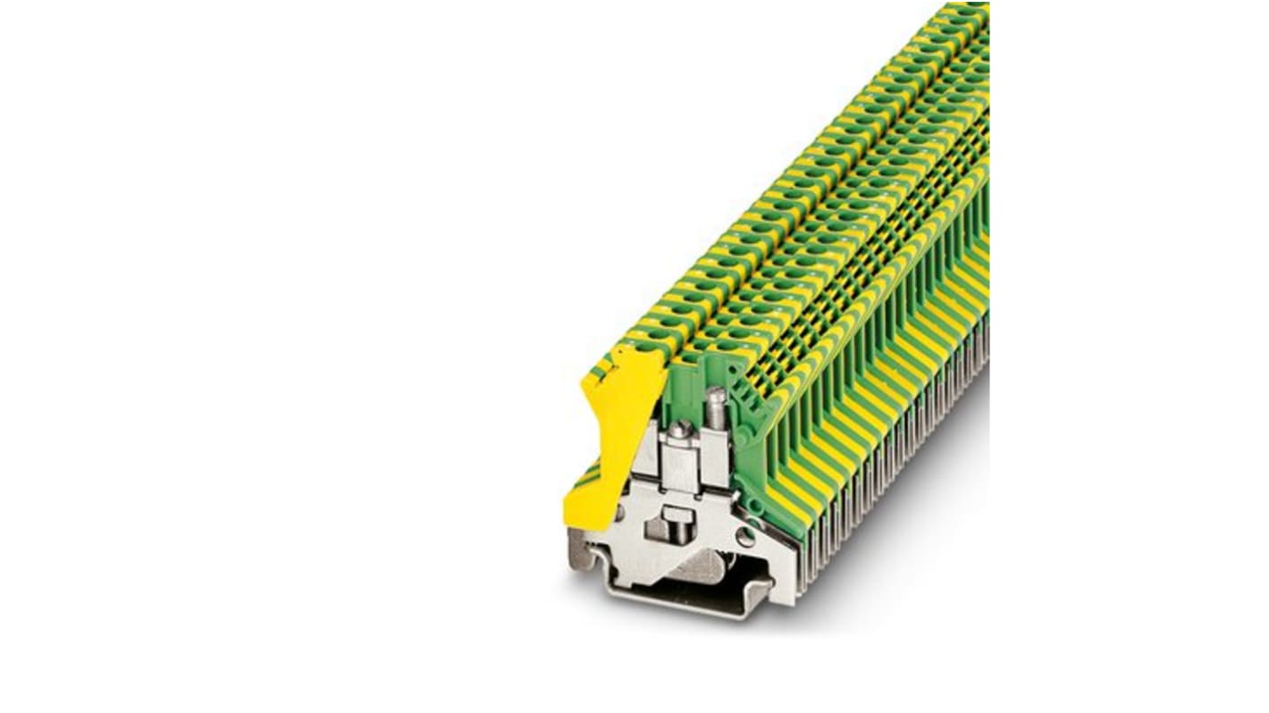 3005853 | Phoenix Contact USLKG 1.5 N Series Green, Yellow Earth ...