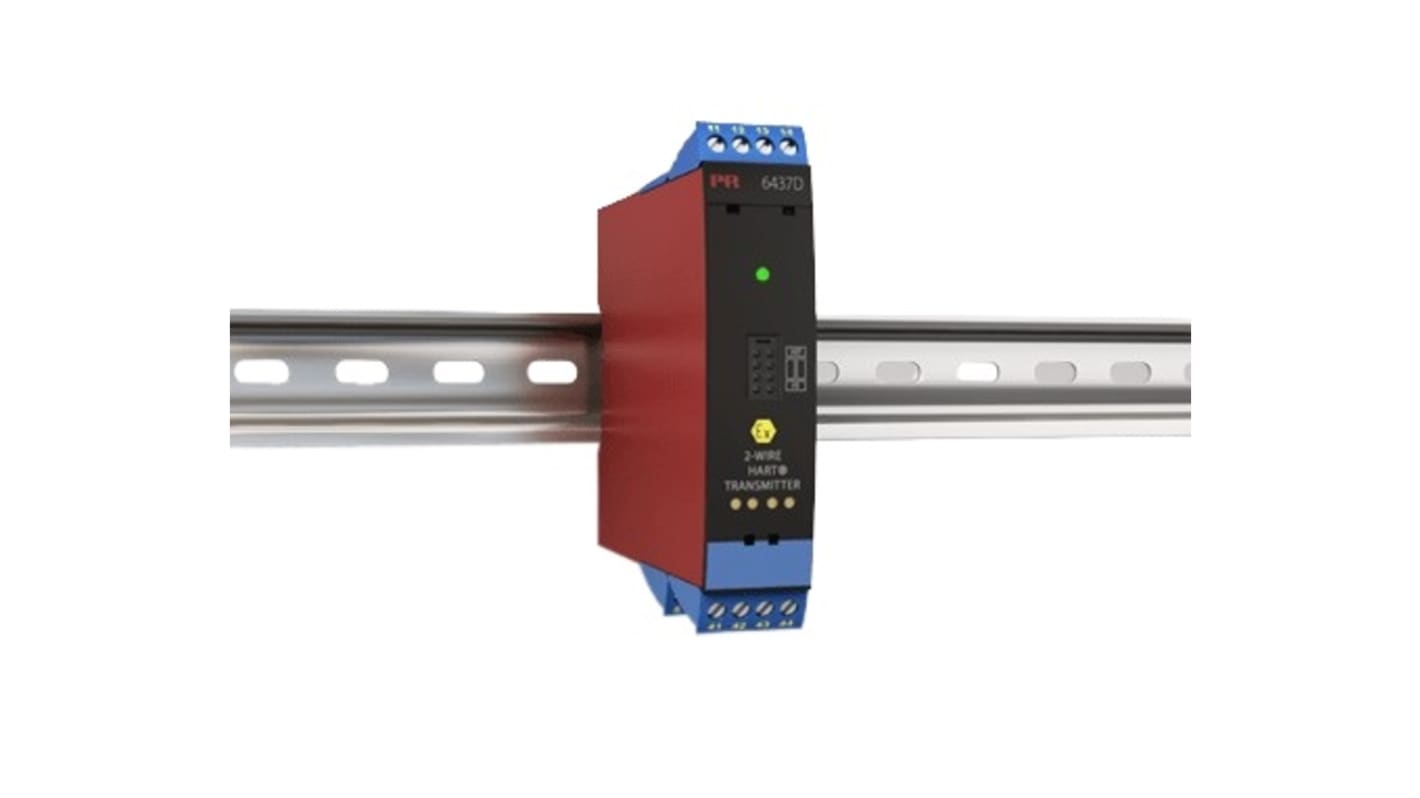 6437D1S- | PR Electronics 6400 Temperature Transmitter Bipolar, Linear ...