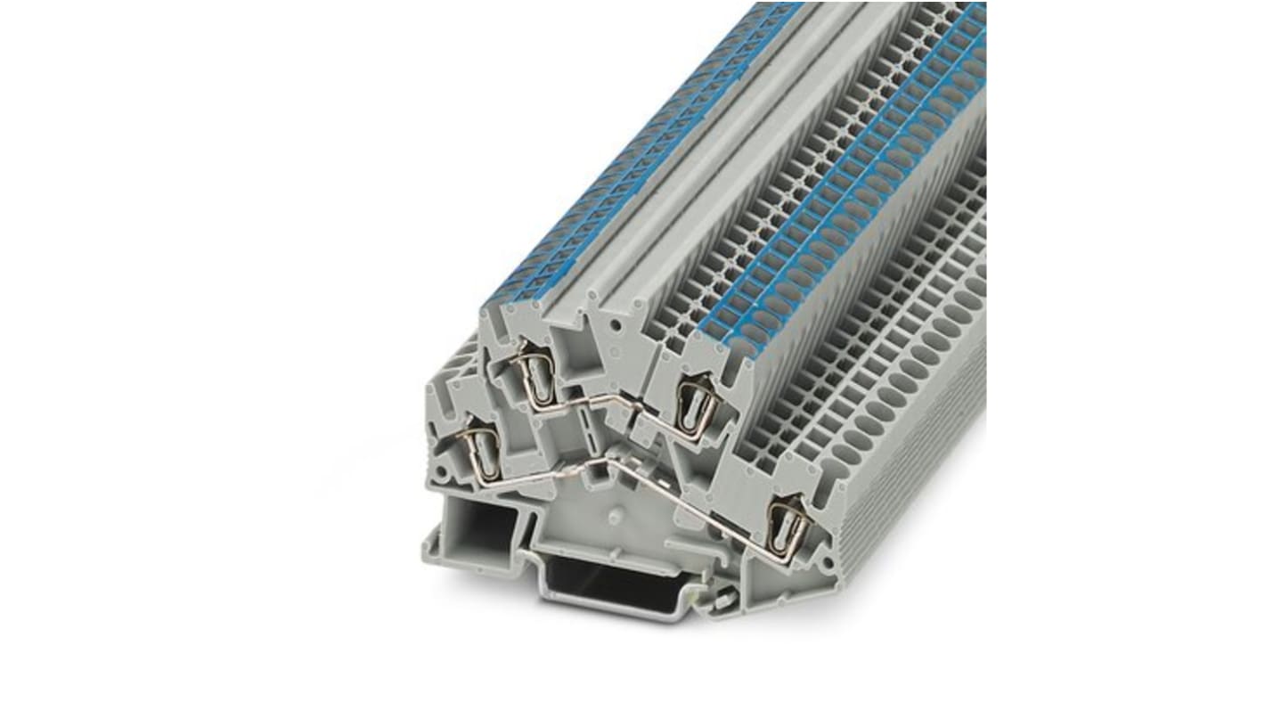 3037805 | Phoenix Contact STTBS 2.5-L/N Series Grey Double Level ...