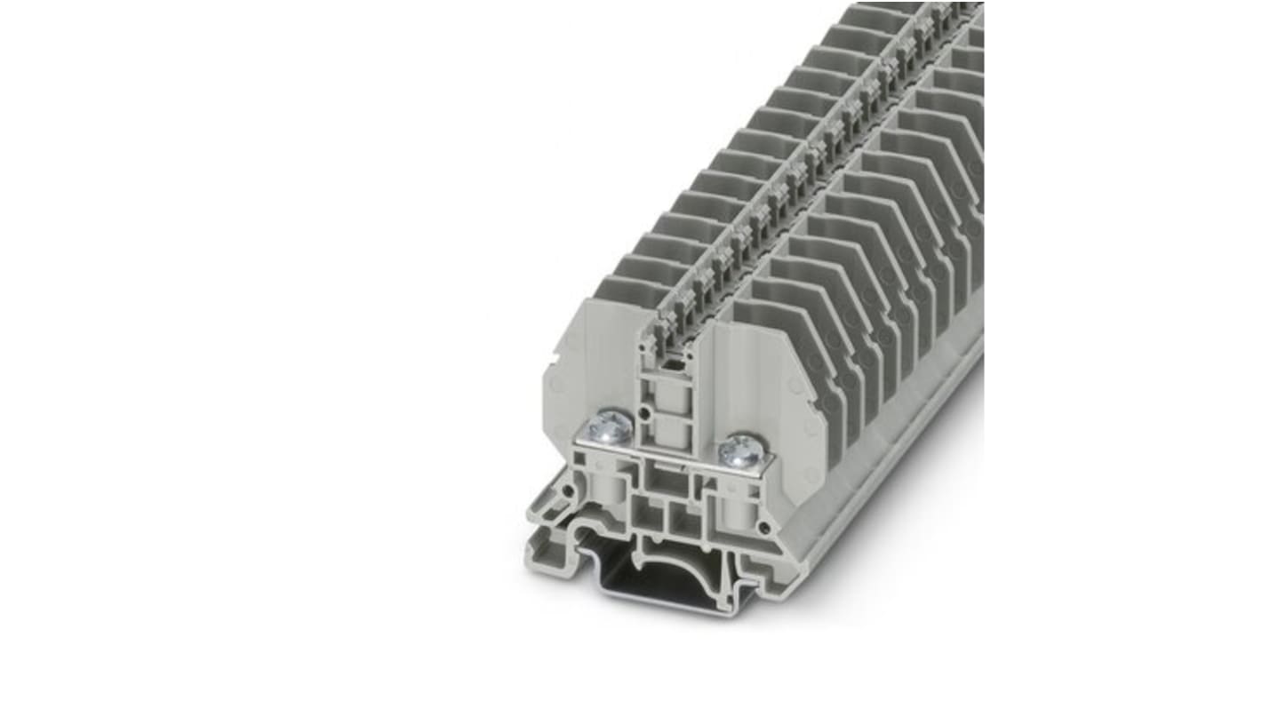 3058127 | Phoenix Contact RSC 4 Series Grey Terminal Block, 4mm² ...