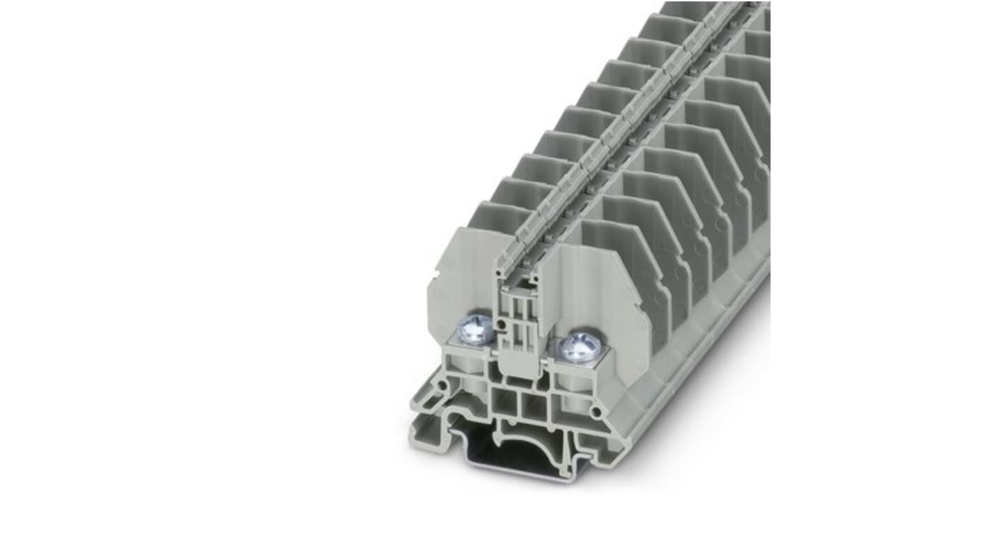 3058143 | Phoenix Contact RSC 5 Series Grey Terminal Block, 10mm², 1 ...