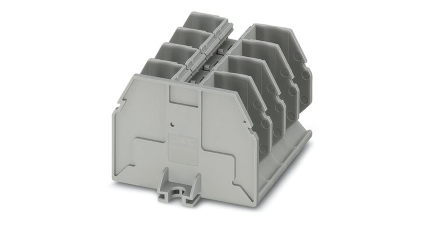 3058237 | Phoenix Contact RBO 5-F/4 Series Grey Terminal Block, 10mm² ...
