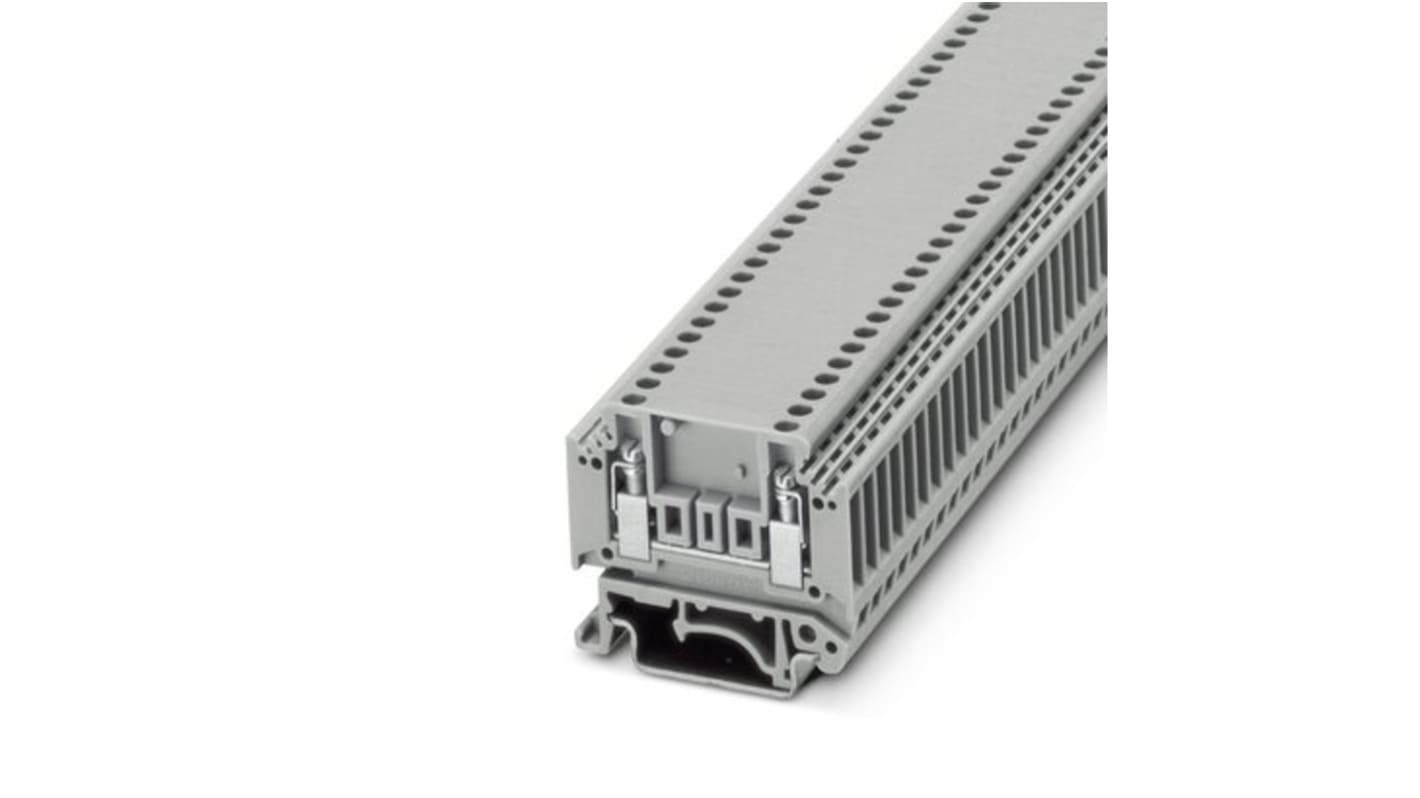 3100017 | Phoenix Contact MTKD Series Grey Feed Through Terminal Block ...