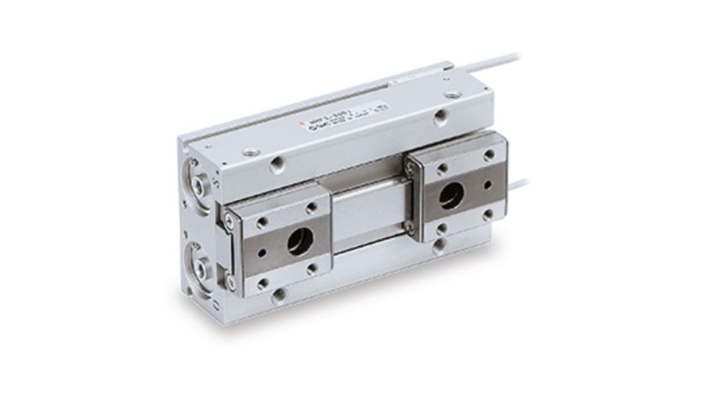 SMC 2 Finger Double Action Pneumatic Gripper, MHF2-16D1R, Low Profile ...