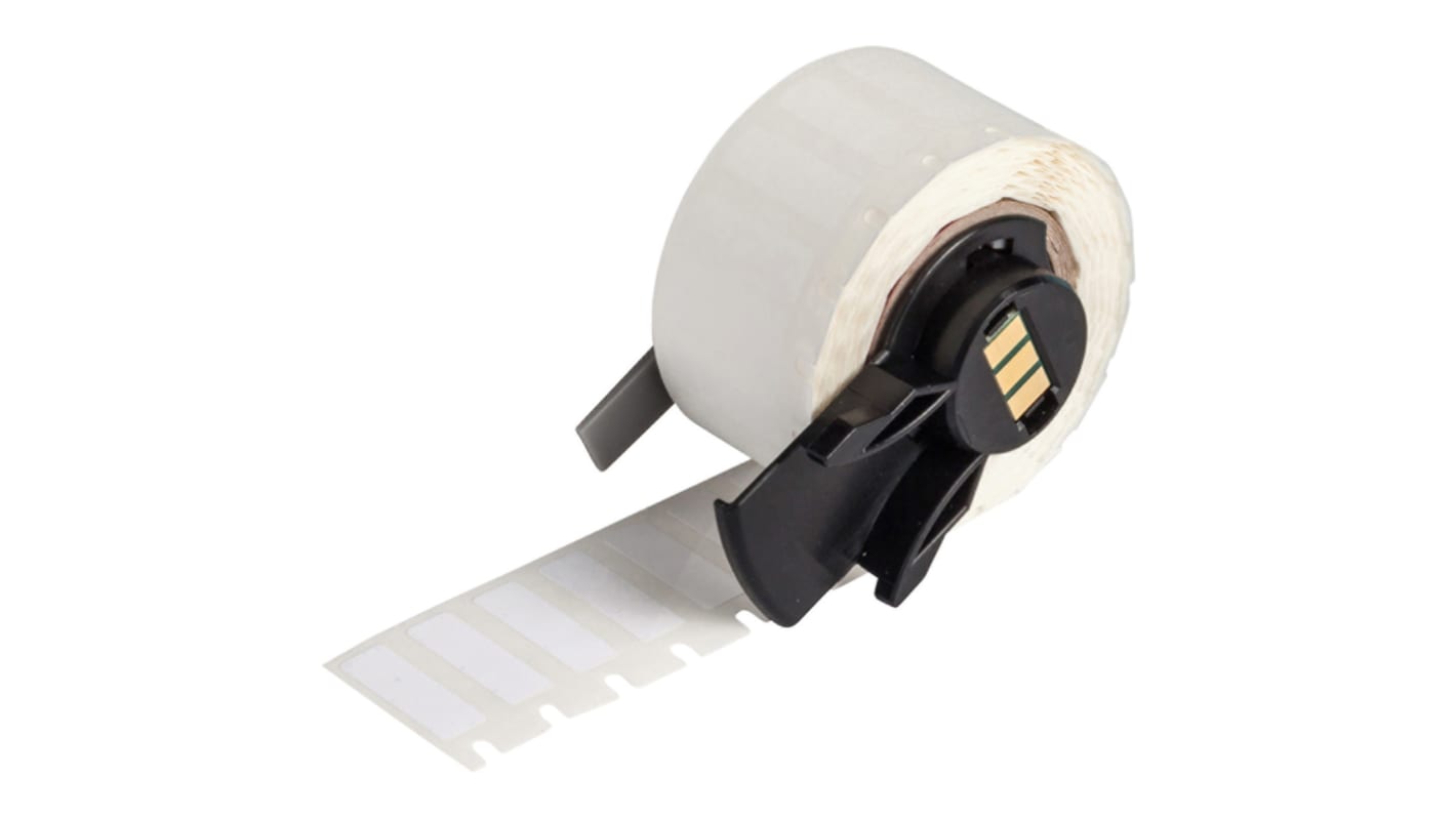 M6-10-423 | Brady B-423 Black on White Cable Labels, 19.05 mm Width, 6 ...