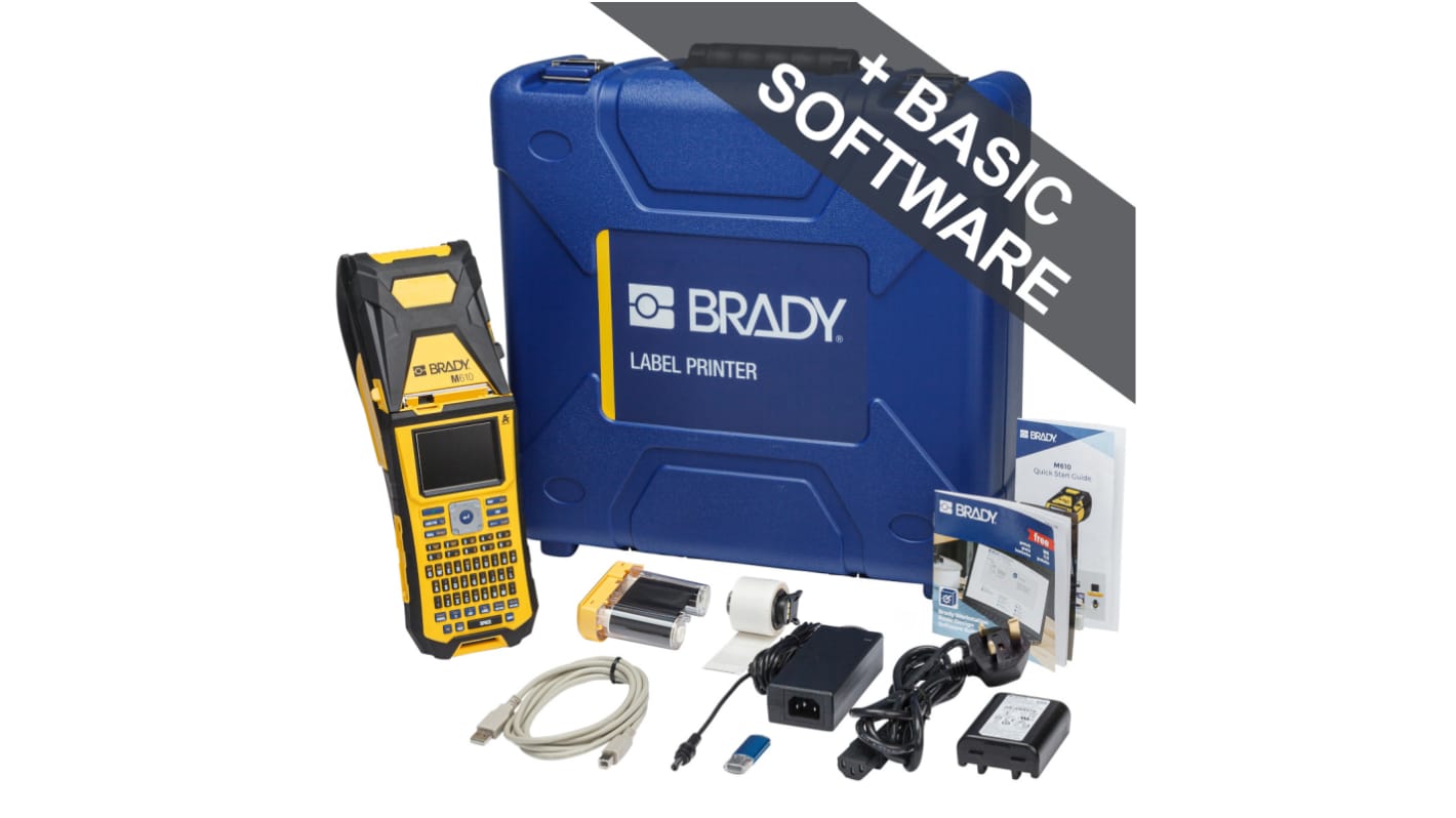 M610-QWERTY-UK | Brady M610 Handheld Label Printer, 50.8mm Max Label ...