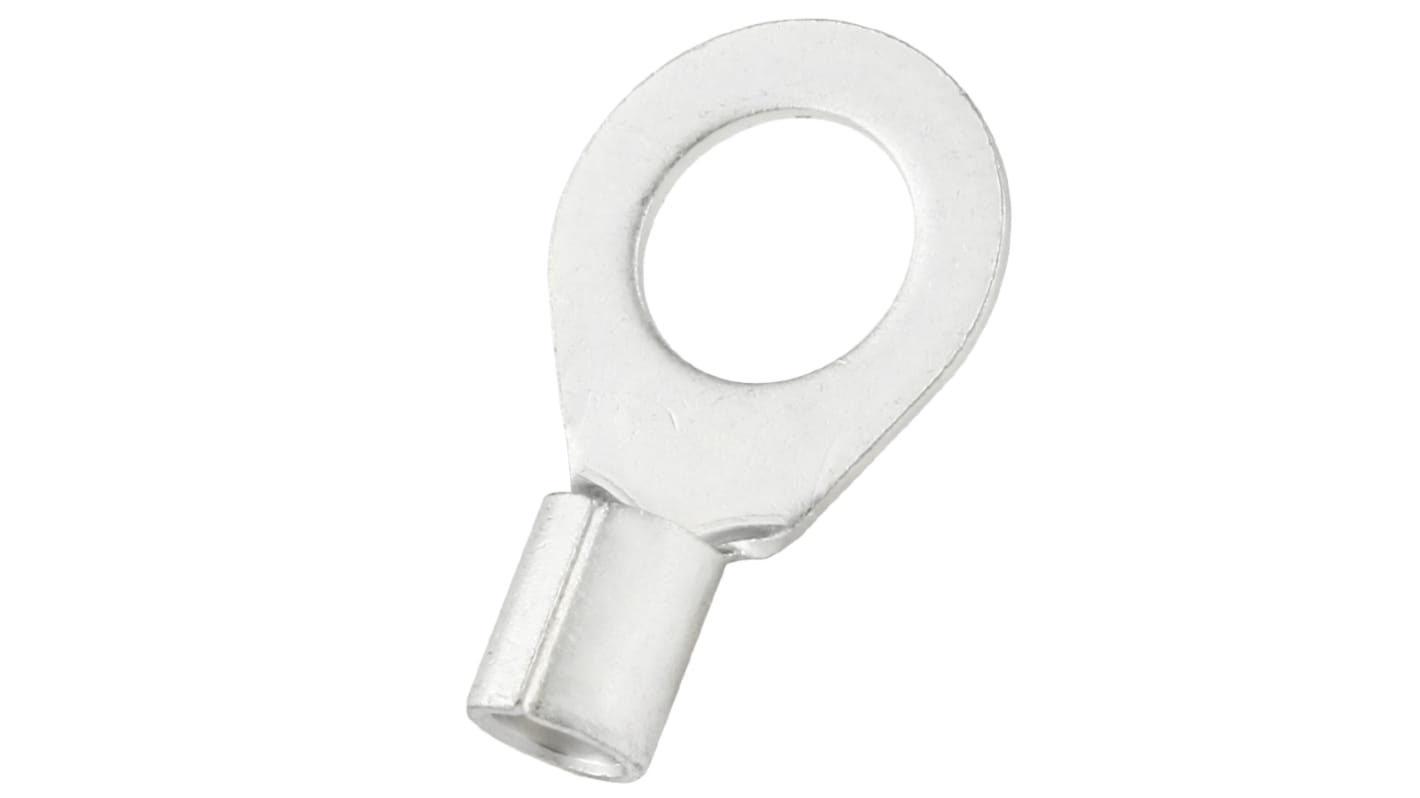 RS PRO Uninsulated Crimp Ring Terminal, 13mm Stud Size, 16mm² to 16mm² ...