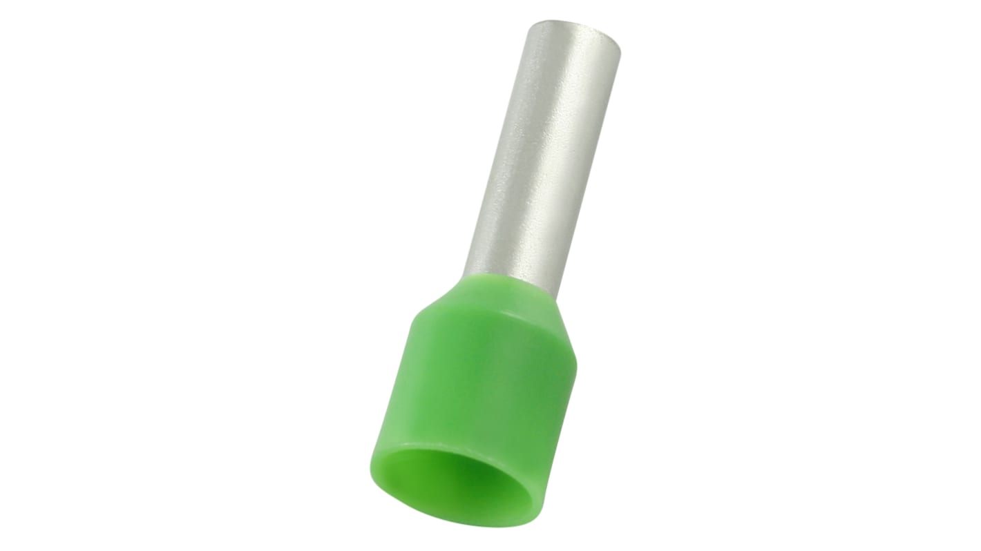 RS PRO Insulated Bootlace Ferrule, 10mm Pin Length, 3.9mm Pin Diameter ...