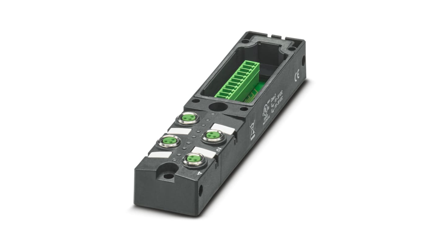 1197599 | Phoenix Contact SACB Series Sensor Box, M8, 3 way, 4 port | RS