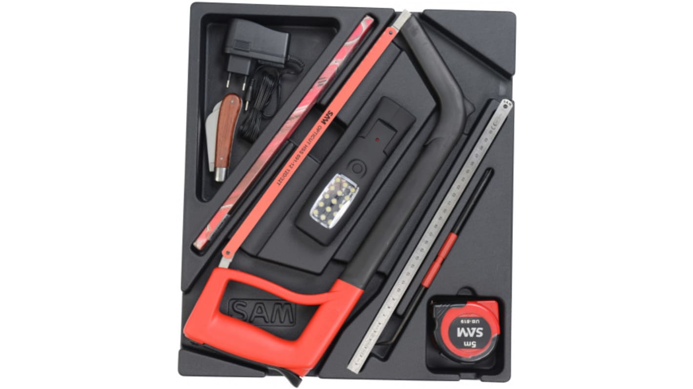 690-J5MM | SAM 5 Piece Electrician's Tool Kit with Case | RS