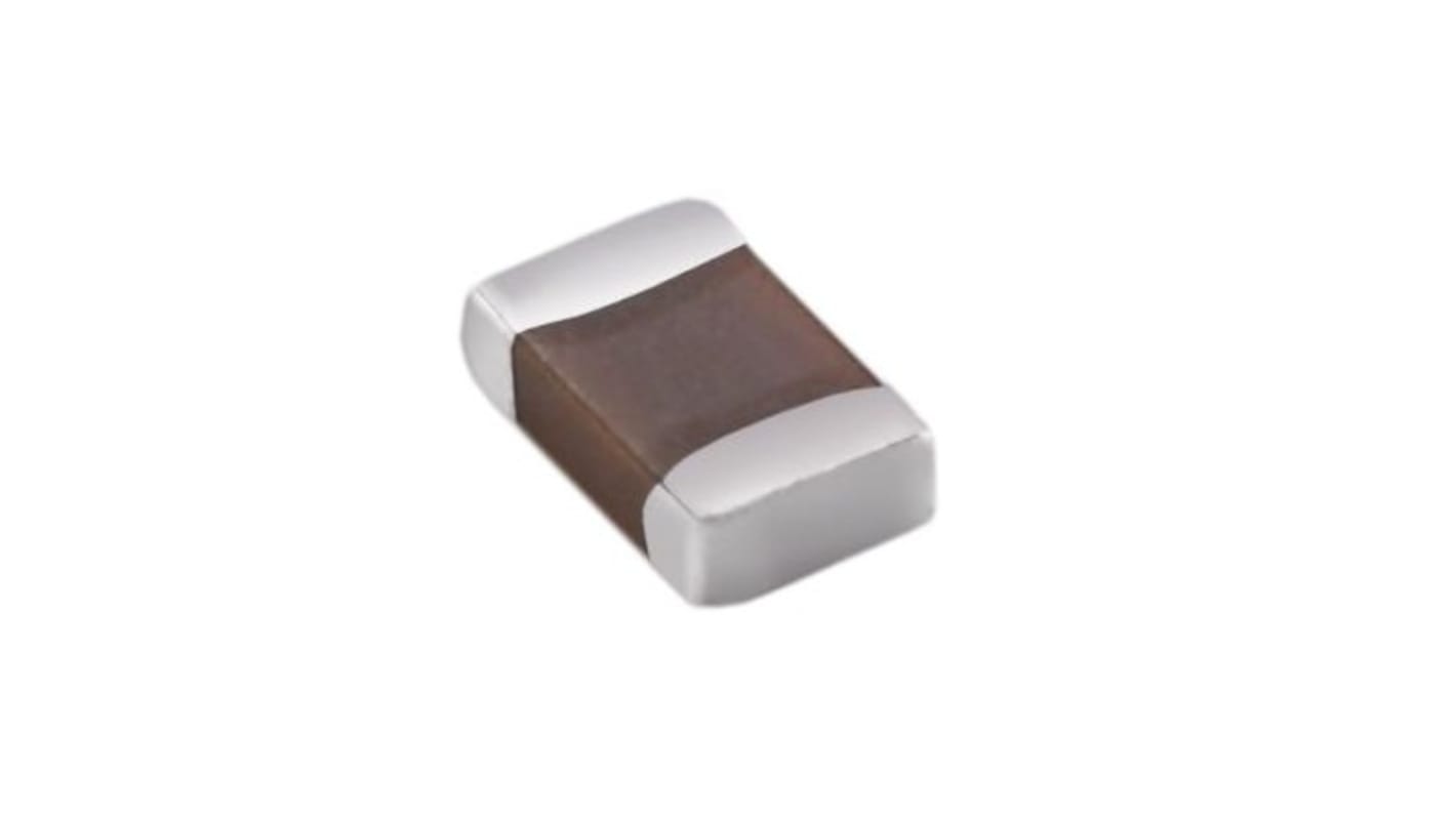 RS PRO 100μF Multilayer Ceramic Capacitor MLCC, 16V dc V, 20% | RS