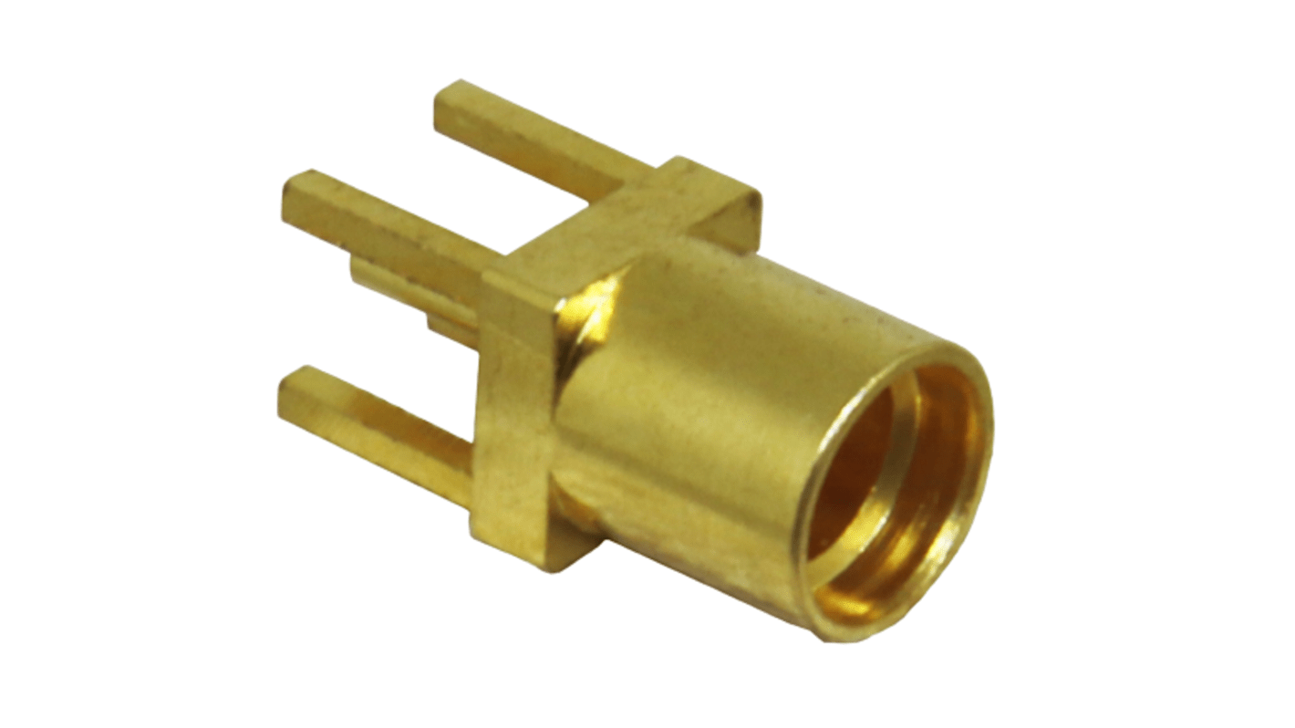 CONMMCX001 | TE Connectivity Socket PCB Mount MMCX Connector, Through ...