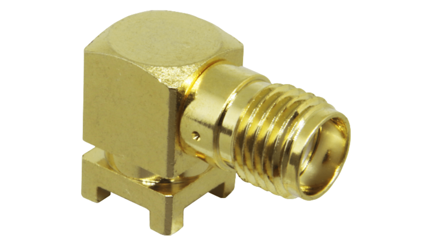 CONSMA002-SMD-G-T | TE Connectivity, jack PCB Mount SMA Connector ...