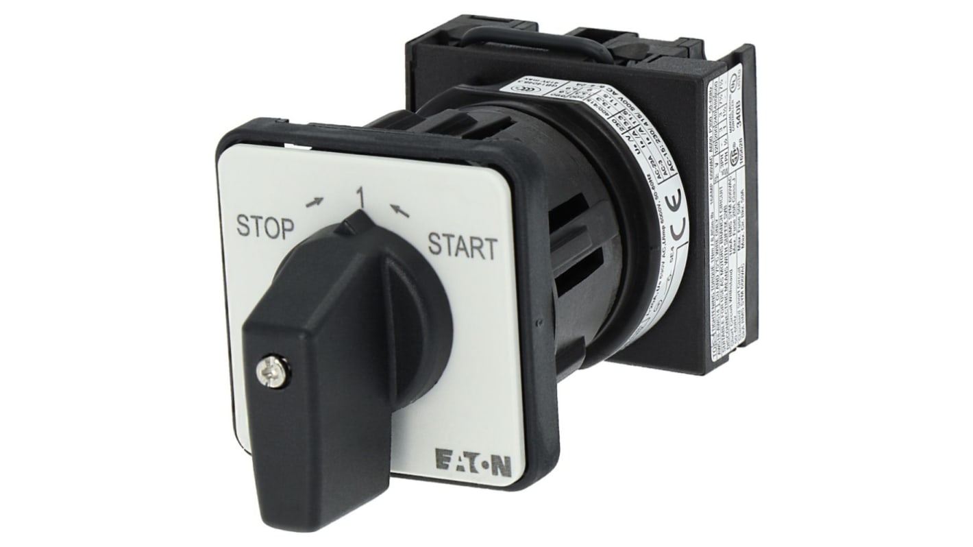 009247 T0-1-15362/EZ | Eaton, 1P 3 Position 45° On-Off Cam Switch, 690V ...