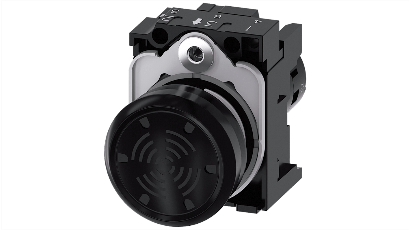 3SU12006LB101AA0 | Siemens 3SU1 Series Sounder Beacon, 24 V ac/dc, IP66 ...