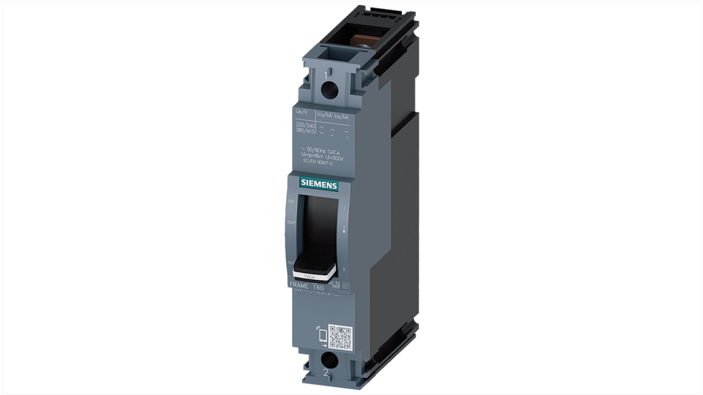 3VA11123ED120AA0 | Siemens, SENTRON MCCB Molded Case Circuit Breaker 1P ...