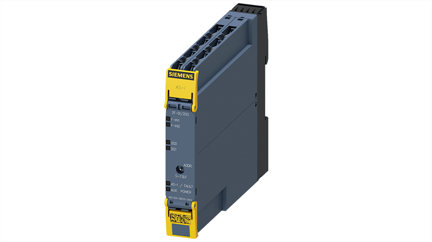 3RK14052BE002AA2 | Siemens SC17.5F Series Safety Module, 2 Inputs, 2 ...
