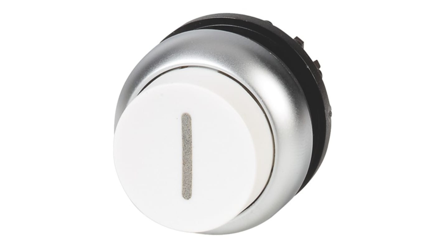 216681 M22-DRH-W-X1 | Eaton Series Push Button, Latching, Panel Mount ...