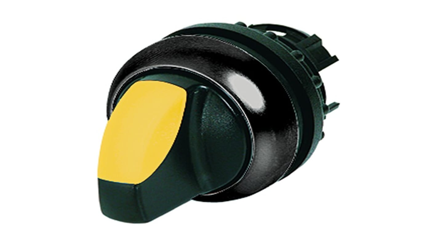 216850 M22S-WRLK3-Y | Eaton Toggle Selector Switch - 22.5mm Cutout Diameter, Illuminated 3 ...