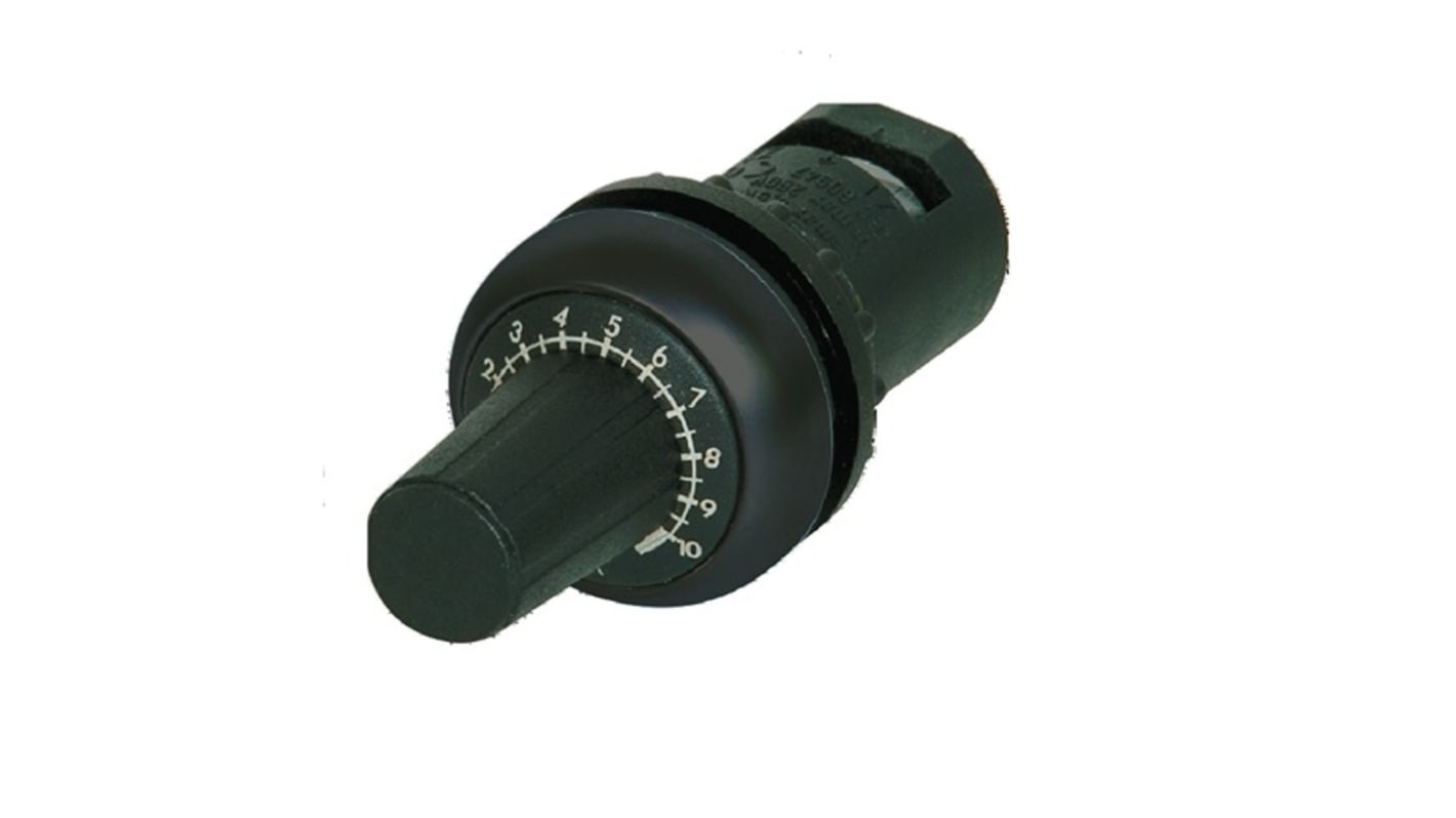 Eaton Rotary Potentiometer 1-Gang Panel Mount, 232234 M22S-R47K | RS