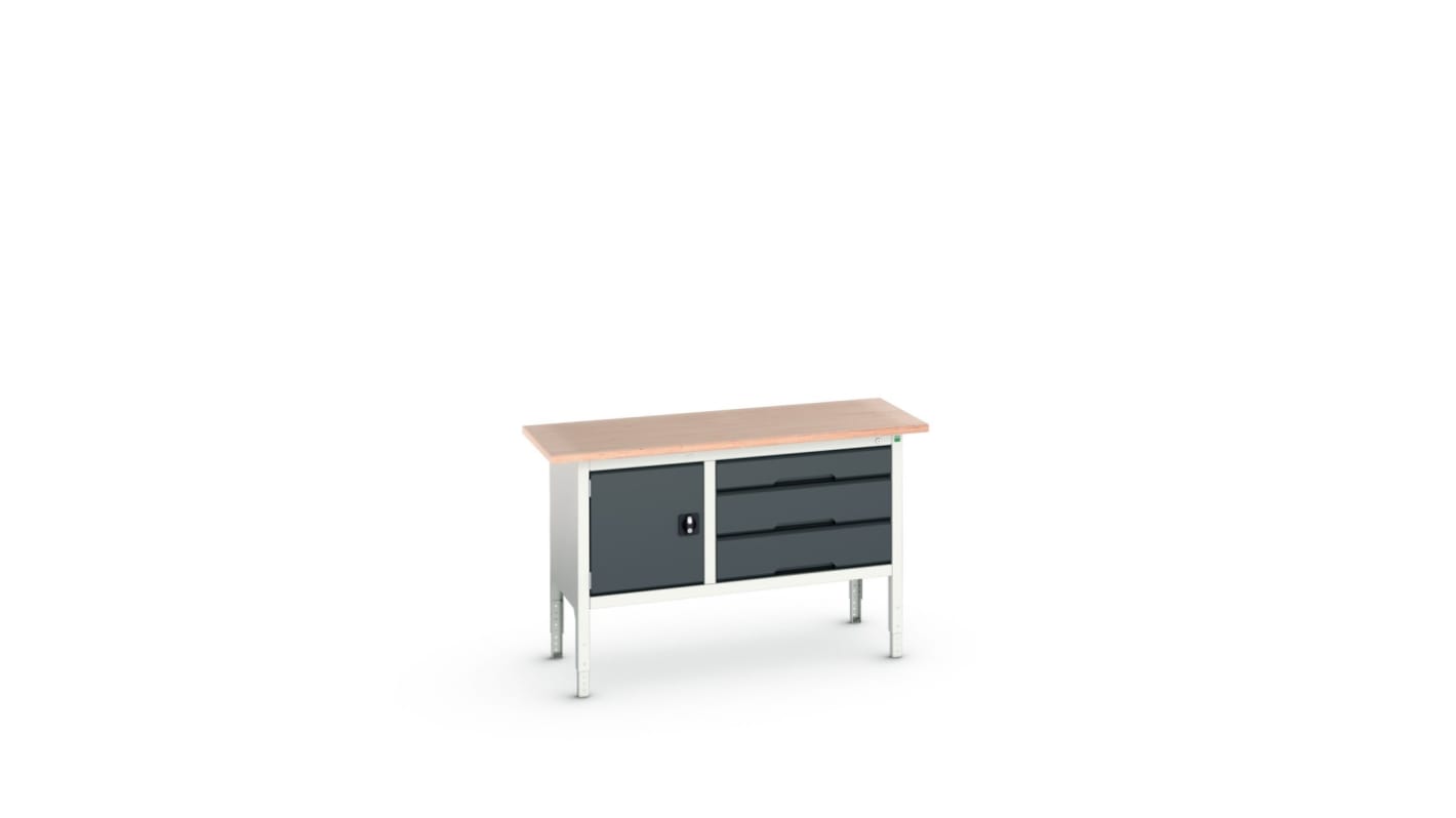 16923014.19 | Bott Steel Workbench, Adjustable Height, 830 → 930mm x ...