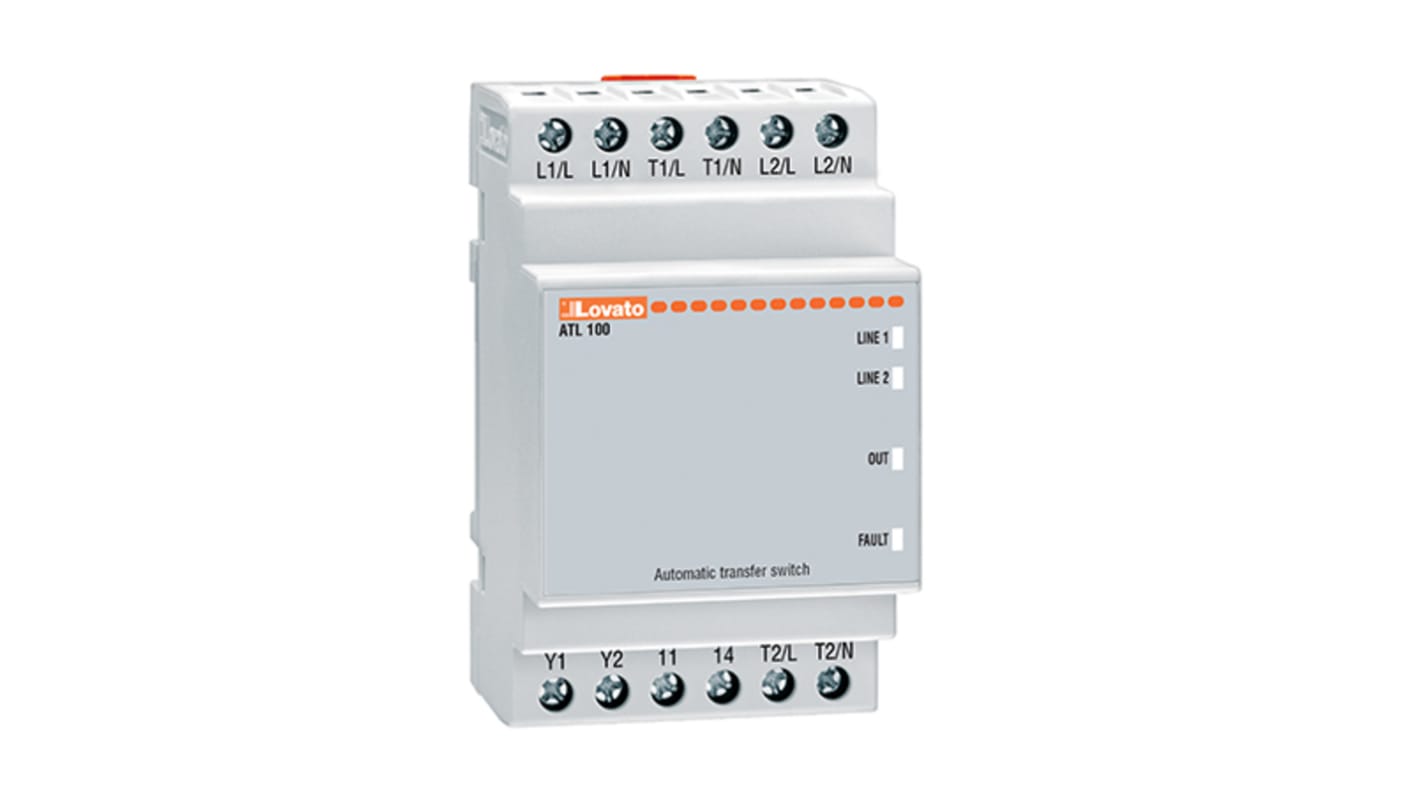 Lovato ATL Series Controller for Use with ATL100, 80 → 300 V ac Supply ...