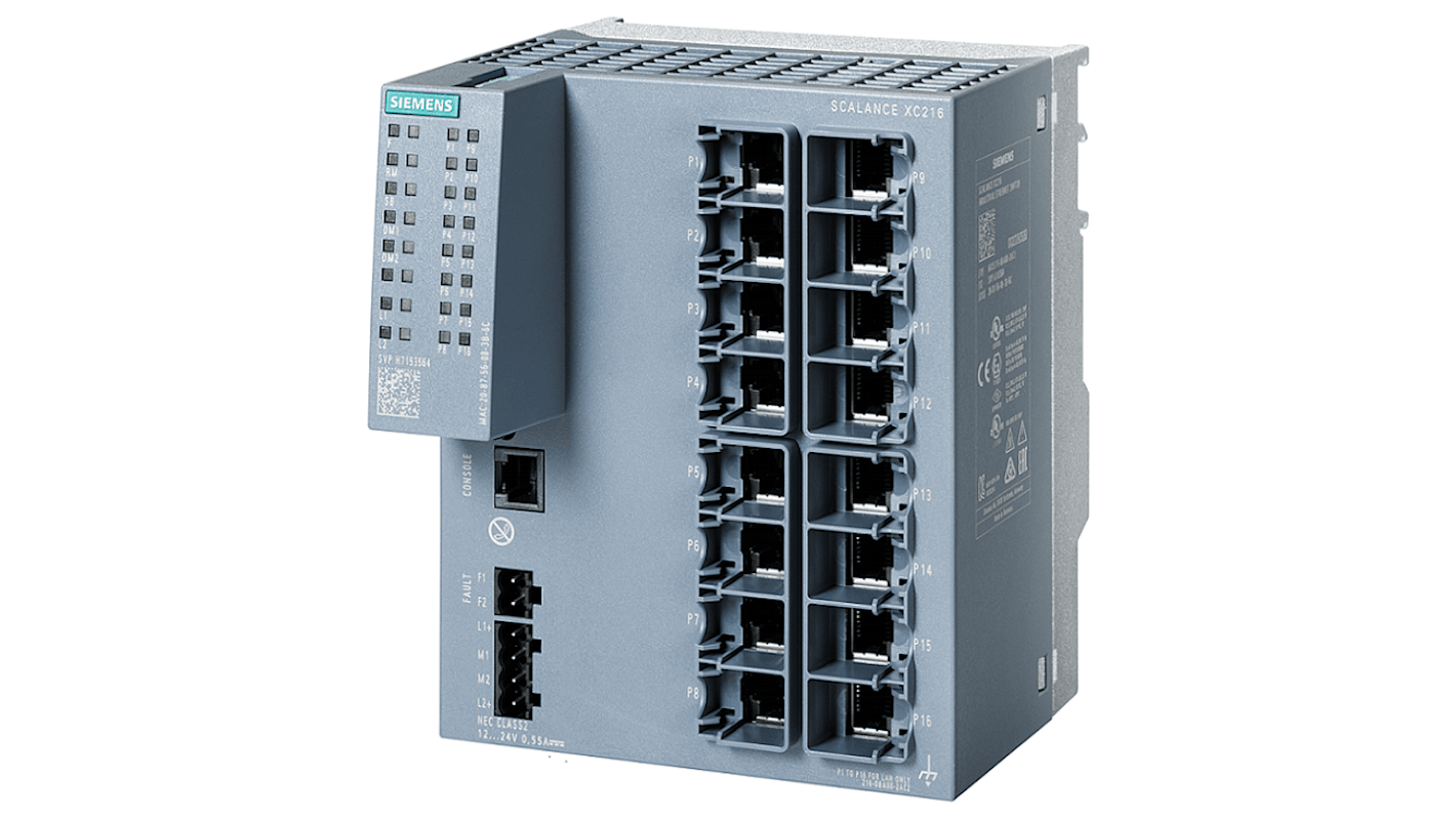 6GK5216-0BA00-2AC2 | Siemens SCALANCE XC216, Managed Switch 17 Port ...