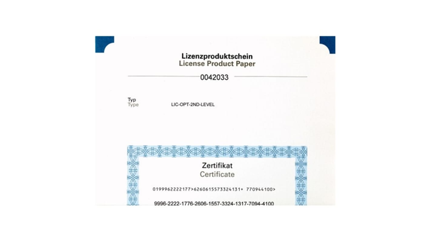 140392 LIC-OPT-2ND-LEVEL | Eaton LIS Series License | RS