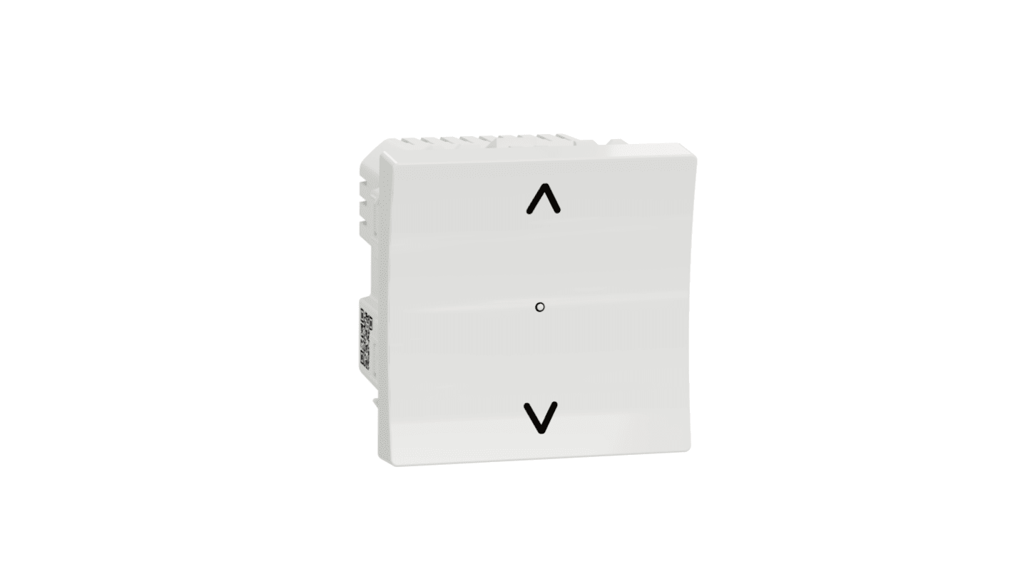 NU350818W | Schneider Electric White Push Button Light Switch, 1 Way ...