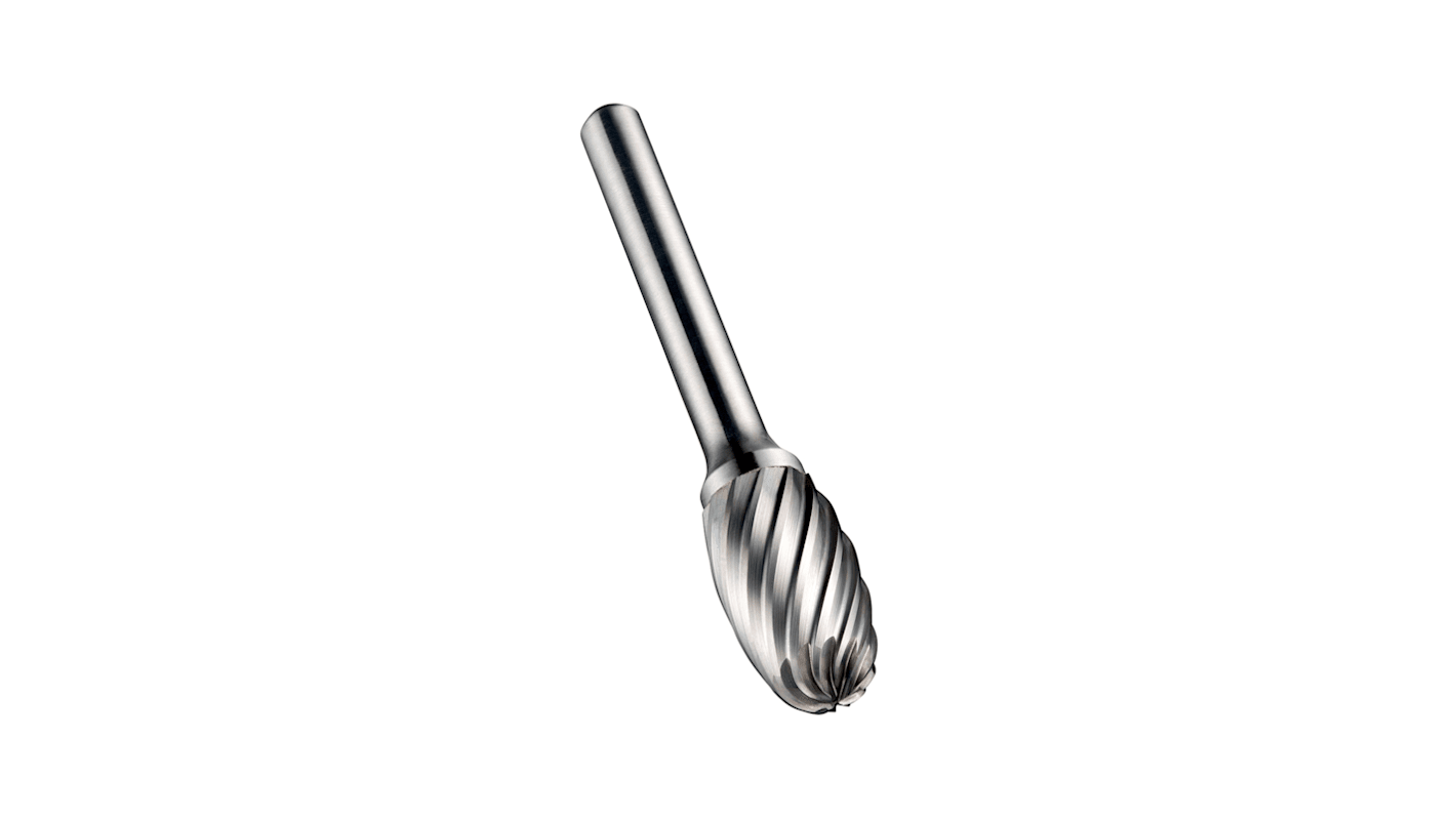 P6098.0X6.0 | Dormer Oval Deburring Tool, 8mm Capacity, Carbide Blade | RS