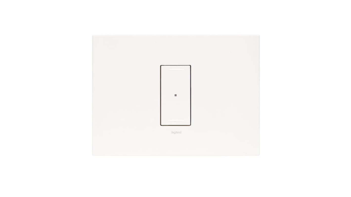 AWNHSW1WE | HPM White Smart Light Switch, 3 Way, 1 Gang, Arteor | RS