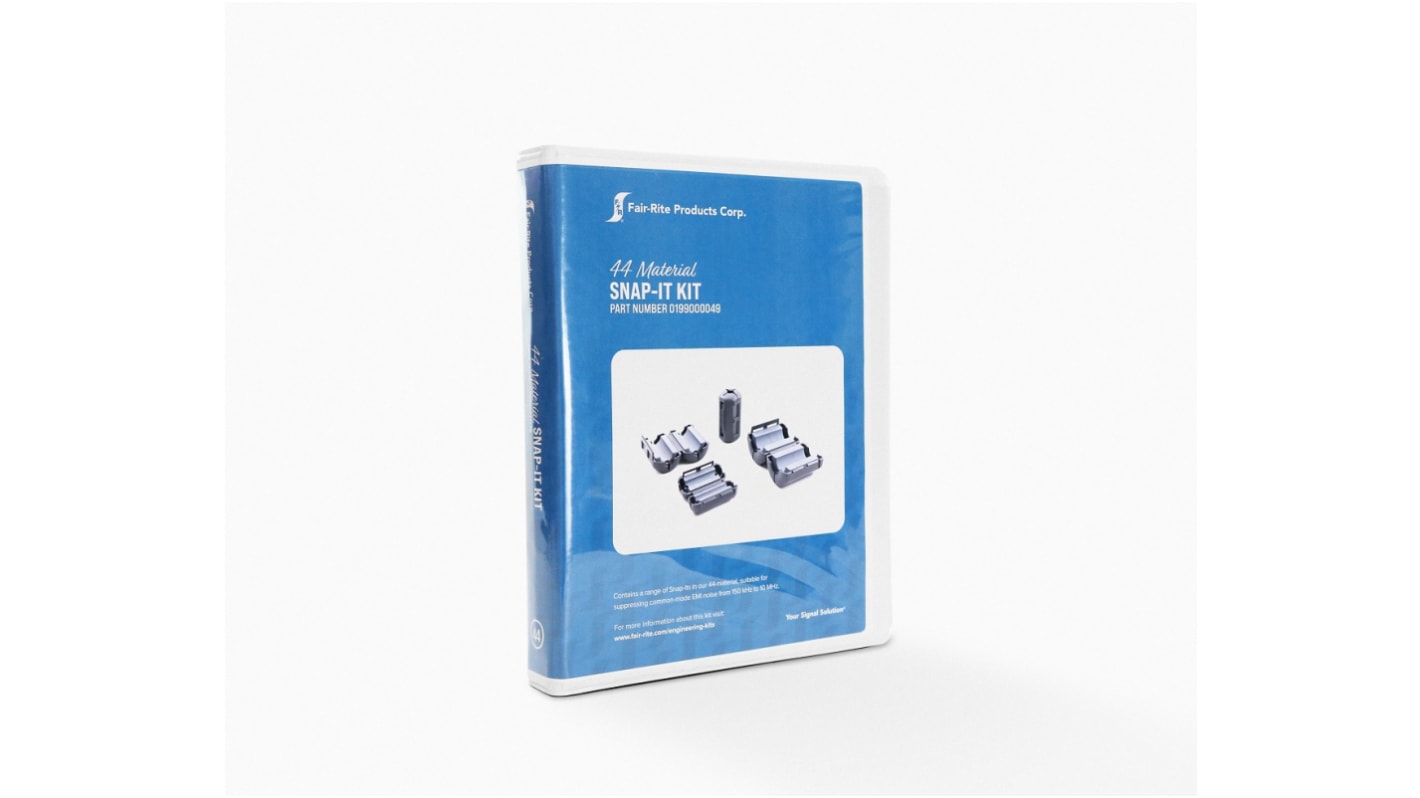 0199000049 | Fair-Rite 44 piece Ferrite Kit Includes Snap It Core | RS