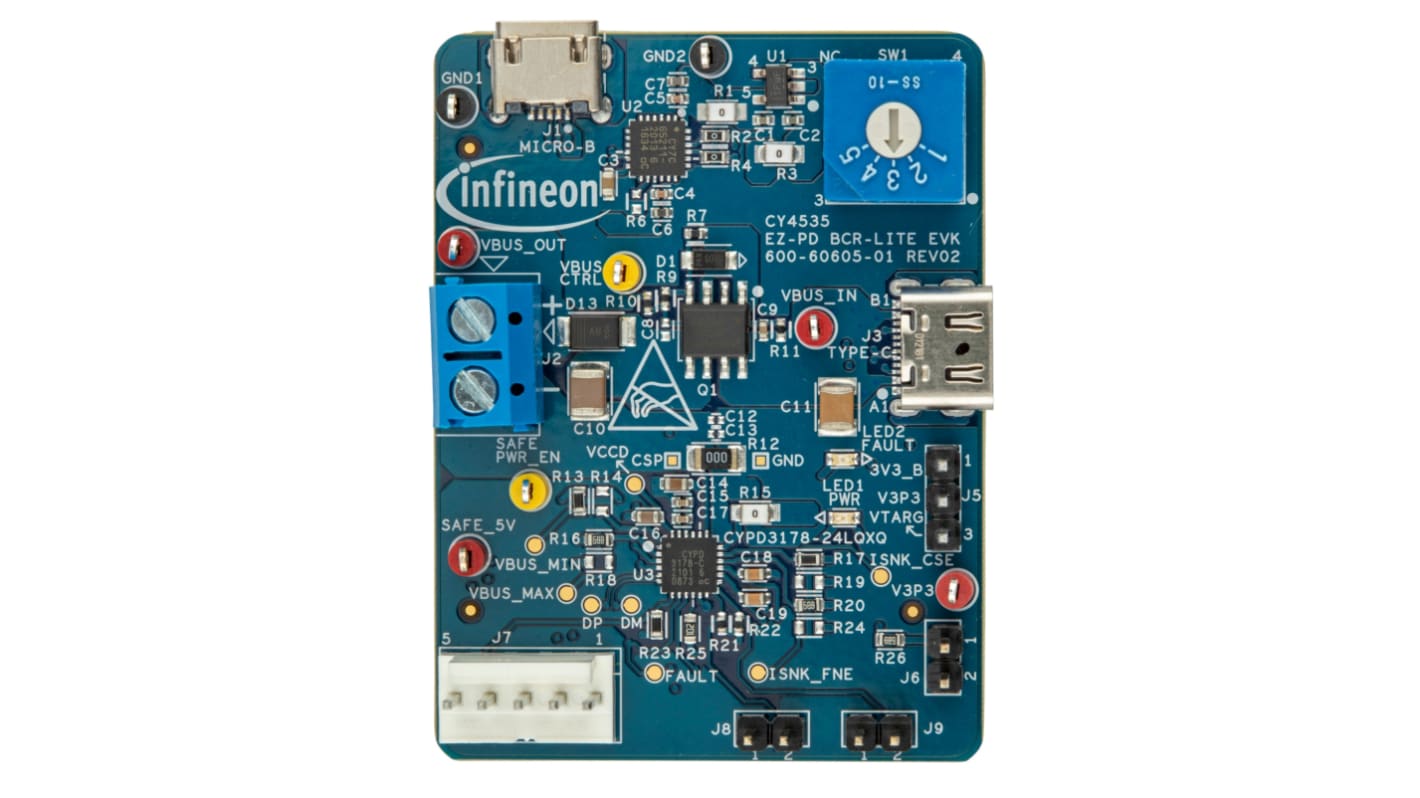 CY4535 | Infineon EZ-PD Barrel Connector Replacement Lite Evaluation ...