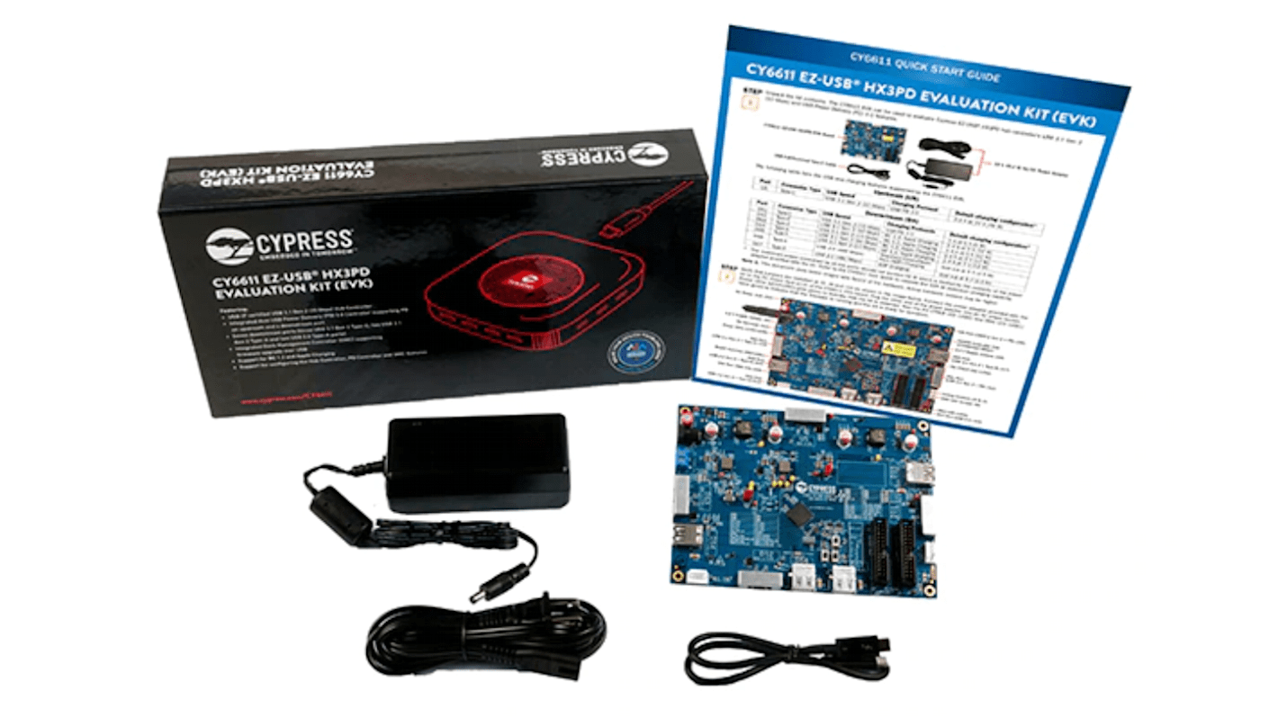 Infineon EZ-USB HX3PD Evaluation Kit CYUSB4347-BZXC Evaluation Kit for ...