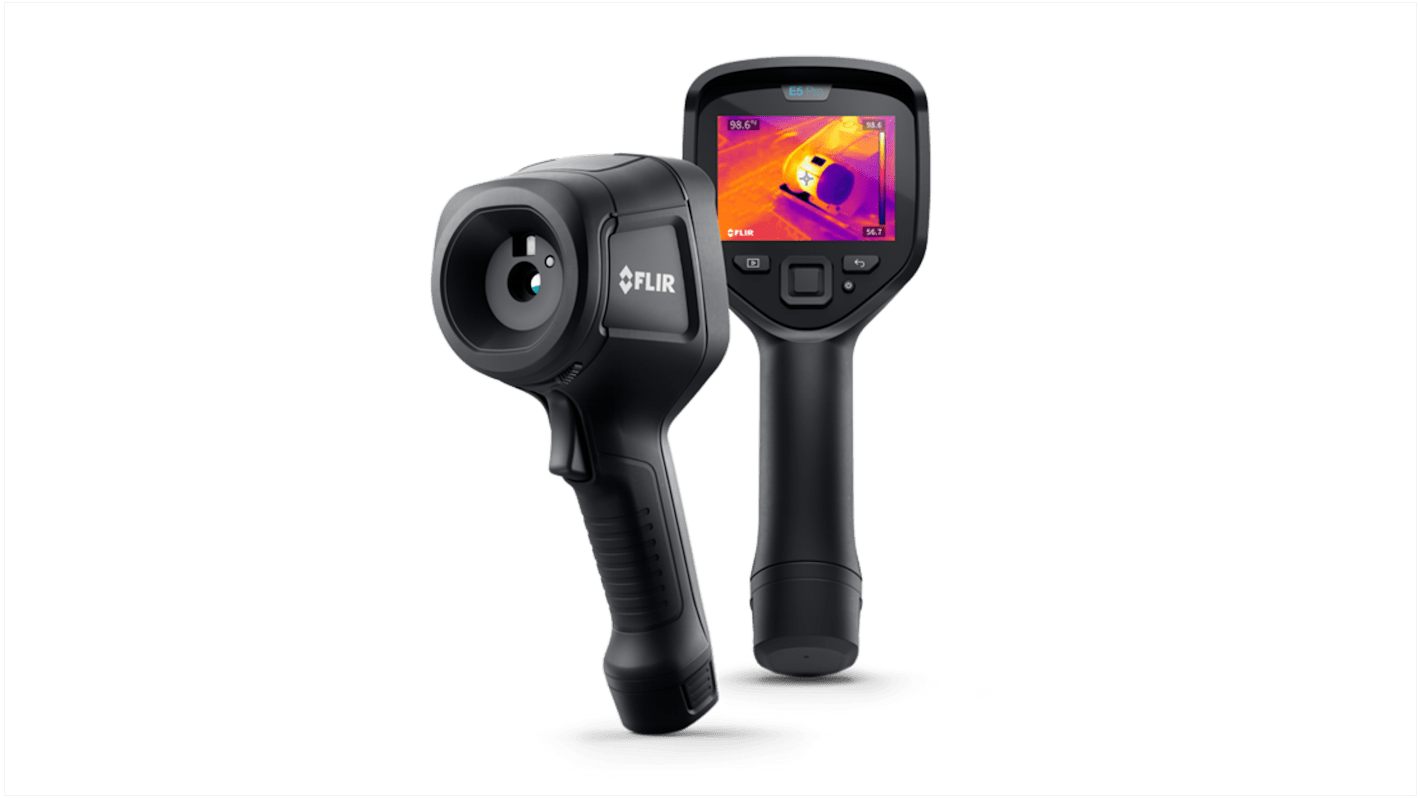 FLIR E5 Pro Thermal Imaging Camera with WiFi, -20 → +400 °C, 160 x ...